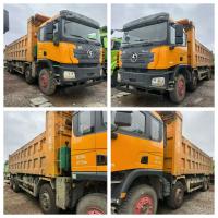 China Used SHACMAN Delong X3000 Euro VI 460HP Dump Truck 8x4 Heavy Duty Chassis Mining Construction Tipper Vehicle for sale
