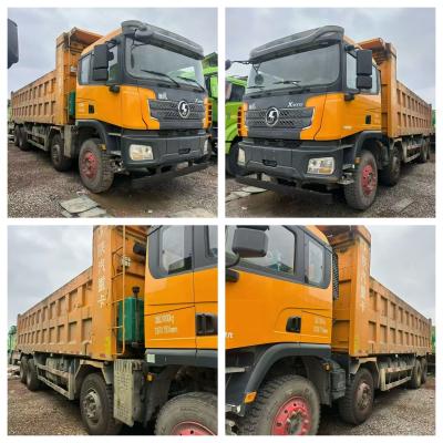 China Used SHACMAN Delong X3000 Euro VI 460HP Dump Truck 8x4 Heavy Duty Chassis Mining Construction Tipper Vehicle for sale