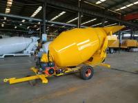 China Zero Hour Self Loading Mobile Concrete Mixer Machine 3.5m³ Capacity Portable Diesel Engine Construction Equipment for sale