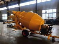 China Zero Hour Self Loading Mobile Concrete Mixer Machine 3.5m³ Capacity Portable Diesel Engine Construction Equipment for sale