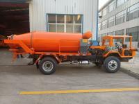China New Unused 2.5m³ Tunnel Mining Flat Drum Concrete Mixer Truck Compact Design Underground Operation Equipment for sale