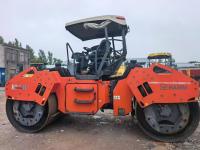 China Fully Serviced Used HAMM HD138 Double Drum Tandem Roller 4.2 Ton Operating Weight Articulated Asphalt Compactor Machine for sale