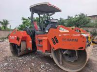 China Fully Serviced Used HAMM HD138 Double Drum Tandem Roller 4.2 Ton Operating Weight Articulated Asphalt Compactor Machine for sale