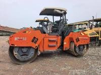 China Fully Serviced Used HAMM HD138 Double Drum Tandem Roller 4.2 Ton Operating Weight Articulated Asphalt Compactor Machine for sale