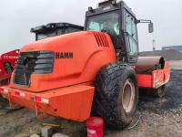 China HAMM 3520 Single Drum Vibratory Used Roller 20 Ton Heavy Compactor Smooth Drum Earthworks Machine for sale