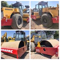 China Low Hour Dynapac CA251D Single Drum Vibratory Used Roller 10.5 Ton Compactor Smooth Drum Road Base Equipment for sale