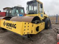 China Used BOMAG BW 220 D-40 Heavy Single Drum Roller 20 Ton Operating Weight Deep Lift Compaction Machine for sale