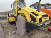 China Used BOMAG BW 220 D-40 Heavy Single Drum Roller 20 Ton Operating Weight Deep Lift Compaction Machine for sale