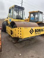 China Used BOMAG BW 220 D-40 Heavy Single Drum Roller 20 Ton Operating Weight Deep Lift Compaction Machine for sale