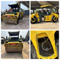 China Used BOMAG BW 203 Single Drum Vibratory Roller 13 Ton Compactor Smooth Drum Heavy Duty Road Construction Equipment for sale