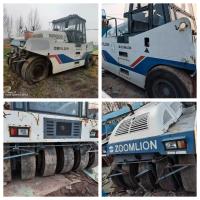China ZOOMLION YL26H Full Hydraulic Pneumatic Tire Used Roller 26 Ton Operating Weight 9 Wheel Compaction Equipment for sale