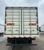 China Factory Fresh HOWO 371HP Box Van Truck 8x4 Chassis Enclosed Cargo Body Logistics Vehicle Zero KM Warranty for sale