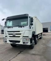 China Factory Fresh HOWO 371HP Box Van Truck 8x4 Chassis Enclosed Cargo Body Logistics Vehicle Zero KM Warranty for sale