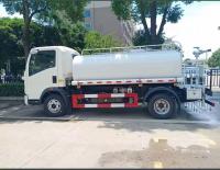 China New Unused HOWO 4x2 Small Water Sprinkler Truck Municipal Cleaning Dust Suppression Vehicle 5 Ton Water Tank Capacity for sale