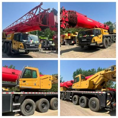 China Used SANY 1000C-7QI Truck Crane 100 Ton Lifting Capacity 8x4 Chassis Hydraulic Telescopic Boom Heavy Mobile Crane for sale