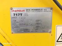China Used Changlin 717T Motor Grader 17 Ton Articulated Hydraulic Blade Diesel Engine Road Grading Equipment for sale