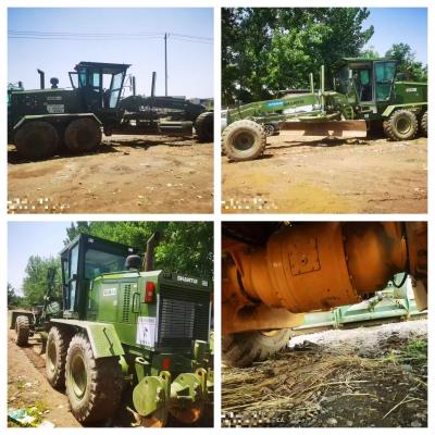 China SHANTUI SG18J-3 Used Motor Grader 18 Ton Articulated Frame Machine Hydraulic Blade Road Maintenance for sale