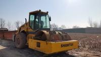 China Used SHANTUI SR22MP Single Drum Road Roller 22 Ton Fully Hydraulic Vibratory Soil Compactor for sale