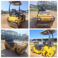 China Used SHANTUI LX04JS China IV Mini Double Drum Road Roller 4 Ton Tandem Vibratory Compactor Asphalt Compaction for sale