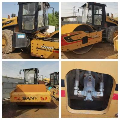 China Used SANY SSR260AC-8H Single Drum Road Roller 26 Ton Hydraulic Vibratory Compactor Advanced Control for sale