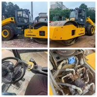 China LIUGONG 6636E Single Drum Used Road Roller 36 Ton Super Heavy Compactor Mine Grade Vibratory Earthwork for sale