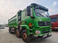 China Used SHACMAN Delong 8X4 400HP Dump Truck 28m3 Cargo Body Weichai WP12 Engine Construction Tipper for sale