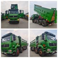 China Used SHACMAN Delong 8X4 400HP Dump Truck 28m3 Cargo Body Weichai WP12 Engine Construction Tipper for sale