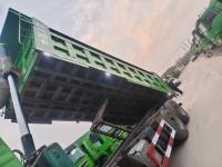China Used SHACMAN Delong 8X4 400HP Dump Truck 28m3 Cargo Body Weichai WP12 Engine Construction Tipper for sale