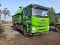 China Used FAW Jiefang JH6 6X4 375HP Heavy Duty Dump Truck 20m3 Cargo Box Weichai Engine Mining Transport for sale