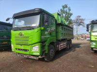 China Used FAW Jiefang JH6 6X4 375HP Heavy Duty Dump Truck 20m3 Cargo Box Weichai Engine Mining Transport for sale