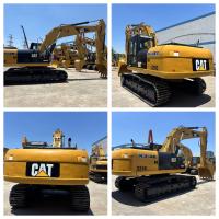 China Used CAT 325C 25 Ton Crawler Excavator 1.3m3 Bucket 6BTAA Engine Heavy Duty Track Type for sale