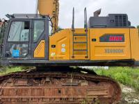 China Used Massive XCMG XE690DK 69 Ton Super Heavy Mining Excavator Rock Bucket Configuration Reinforced Track Frame High for sale