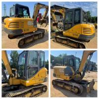 China Upgraded Used XCMG XE75DA 7.5 Ton Mid-Size Excavator New Generation Appearance Digital Instrument Panel Enhanced Engine for sale
