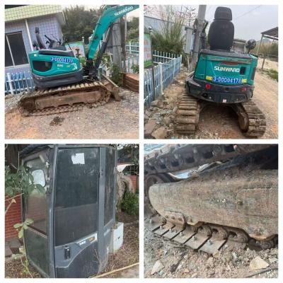 China Genuine Used SUNWARD SWE25UF 2.5 Ton Mini Excavator Zero Tail Swing Expandable Track Gauge Compact Radius Design for for sale