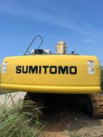 China Extended Configuration SUMITOMO SH300 30 Ton Long Reach Used Excavator Custom Arm Assembly for Canal Cleaning River for sale