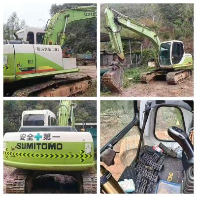 China Reliable SUMITOMO SH120-A3 12 Ton Standard Used Crawler Excavator Japanese Precision Engineering Smooth Combined Operations for sale