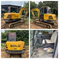 China Affordable SDLG E660F 6 Ton Compact Used Crawler Excavator Simple Reliable DesignBlade Dozer Ideal for Farm Ditch for sale