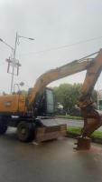China Mobile SANY SY200W 20Ton Used Wheeled Excavator Highway Speed Travel Independent Outriggers Urban Road Maintenance Rapid for sale