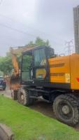 China Mobile SANY SY200W 20Ton Used Wheeled Excavator Highway Speed Travel Independent Outriggers Urban Road Maintenance Rapid for sale