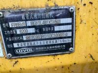 China Practical LOVOL FR65V8 6.5 Ton Used Compact Excavator Fuel Efficient Engine Smooth Pilot Controls Suitable for Farmland for sale