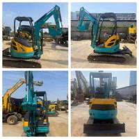 China Low Hour Kubota U-20-5 2 Ton Mini Excavator Variable Track Gauge Swing Boom Design Ideal for Landscaping Municipal for sale