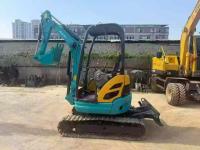 China Low Hour Kubota U-20-5 2 Ton Mini Excavator Variable Track Gauge Swing Boom Design Ideal for Landscaping Municipal for sale