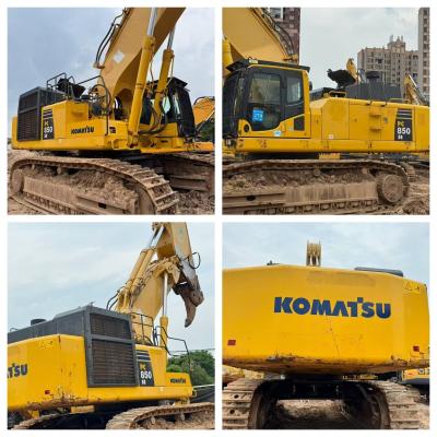 China KOMATSU PC850SE Super Heavy 85 Ton Excavator Equipped Extended Demolition Arm and Diamond Blade Bracket for for sale