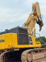 China KOMATSU PC850SE Super Heavy 85 Ton Excavator Equipped Extended Demolition Arm and Diamond Blade Bracket for for sale