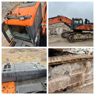 China Second Hand DOOSAN DX560LC-9C Heavy Crawler Excavator 56 Ton Super Large Class for Quarry Mining Bulk Excavation for sale