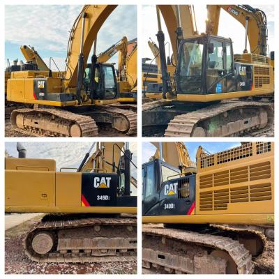 China Pre-Owned CAT 349D2 Large Crawler Excavator 49 Ton ClassReliable Hydraulic Performance Ready for Heavy Earthmoving for sale