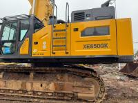 China Mining Spec XCMG XE650GK 65 Ton Super Heavy Used Excavator Rock Duty Bucket Arrangement Reinforced Track Assembly for sale