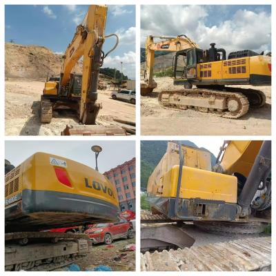 China Heavy Production Used LOVOL FR480E 48 Ton Large Crawler Excavator Powerful Engine Output High Flow Hydraulics for Demanding for sale