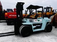China Budget-Friendly Used Mitsubishi Forklift FD70 7 Ton Diesel S4S Engine Automatic Transmission Counterbalance for sale