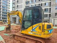 China Budget-Conscious Used LONKING LG6075 7.5 Ton Compact Crawler Excavator Simple Robust Construction Readily Available Parts for sale
